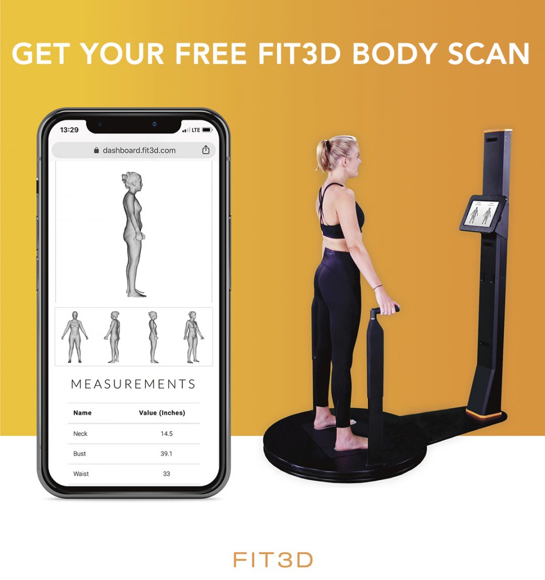 Fit 3D Body Scanner Offered at Olympia Gym & Personal Training Center ...